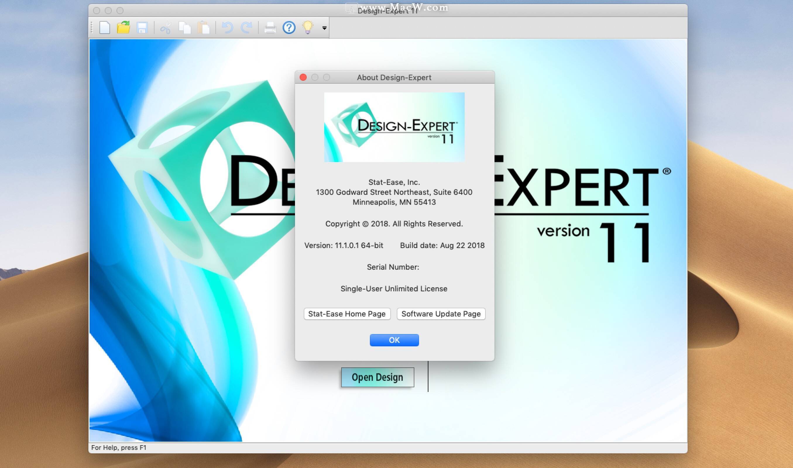 mac实验设计软件Design Expert 11激活版--极客时间