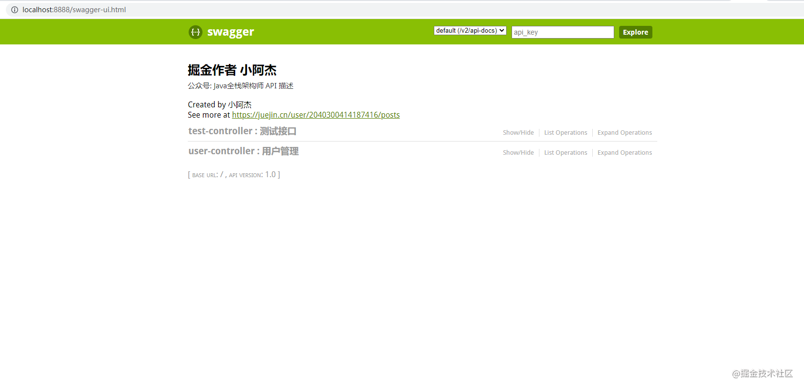 【Spring Boot 快速入门】五、Spring Boot集成Swagger UI - InfoQ 写作平台