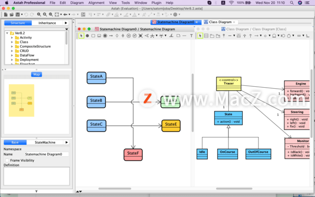 Astah Professional for Mac(UML建模工具)--极客时间