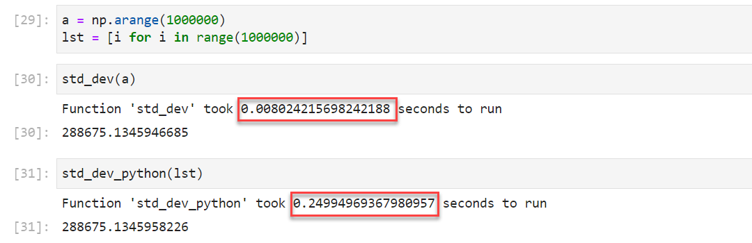 Numpy 与 Python 内置列表计算标准差的区别 阿里云开发者社区 