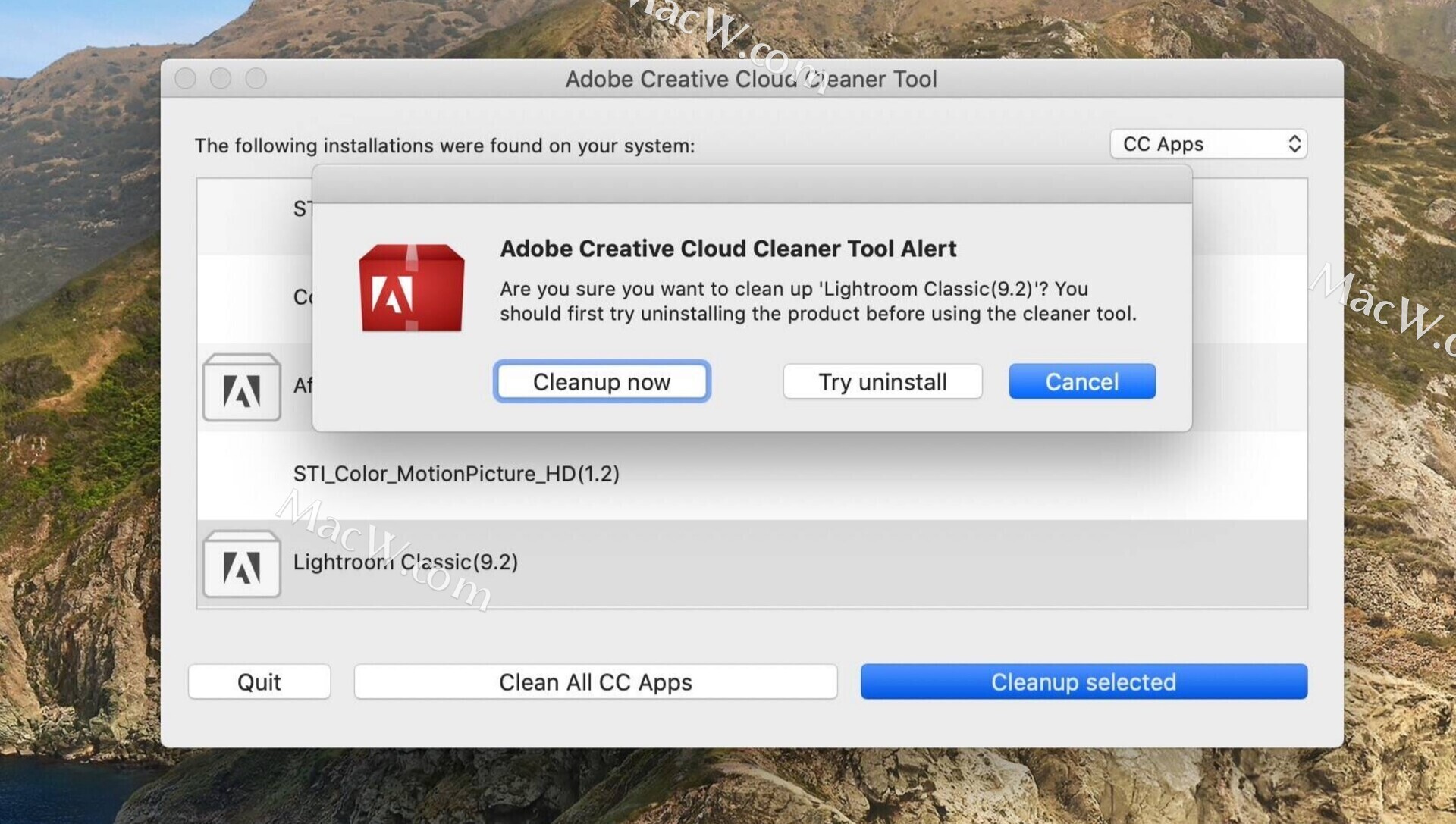 专业adobe卸载工具 Creative Cloud Cleaner Tool Mac版--极客时间