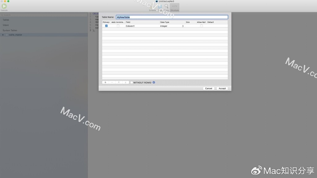 SQLPro for SQLite for Mac(SQLite编辑器)--极客时间