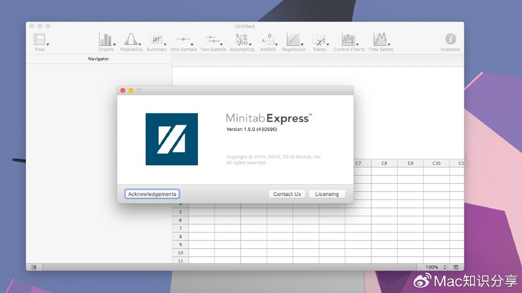 Minitab Express for Mac(数据分析统计软件)--极客时间