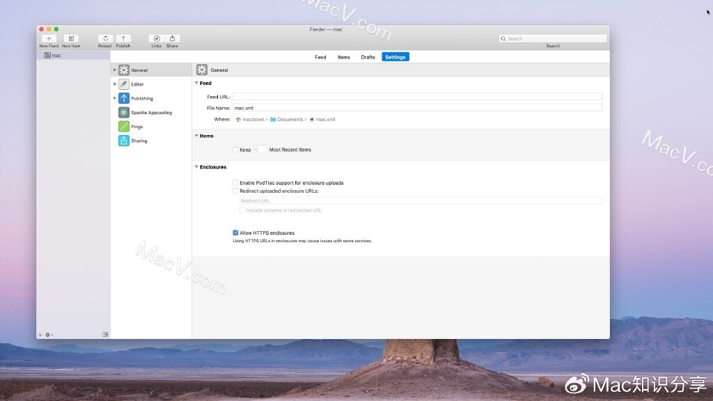 Feeder 4 for Mac(RSS编辑阅读软件)--极客时间