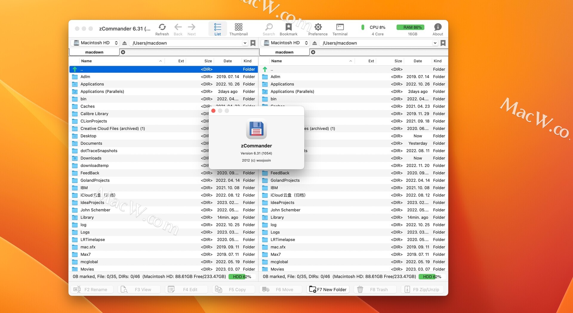 mac文件管理软件-zCommander for Mac--极客时间